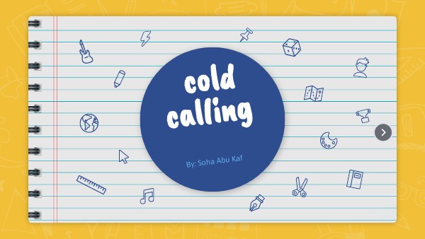 cold calling | Genially