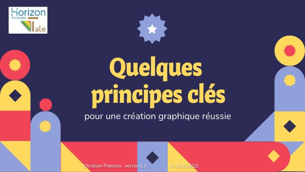 quelques principes clés pour une création graphique | Genially