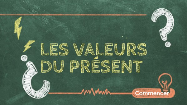 Les valeurs du présent | Genially