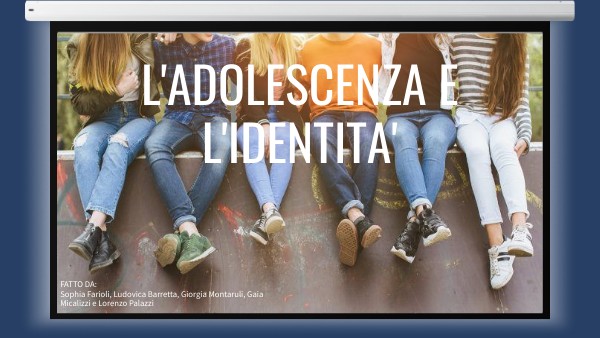 L'adolescenza e l'identità digitale | Genially