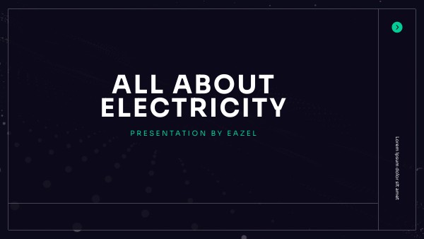 Electricity Presentation | Genially
