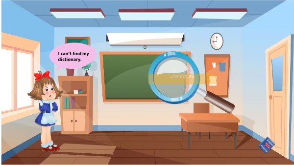 I can't find my.../School objects | Genially