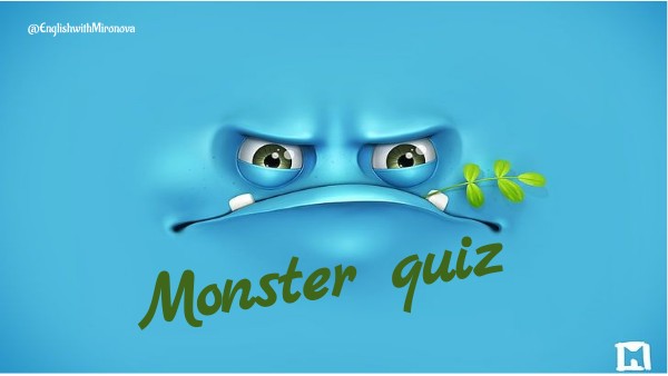 Monster quiz for kids | Genially