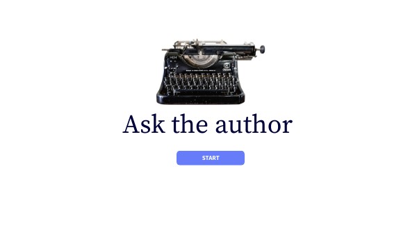 Ask the author | Genially
