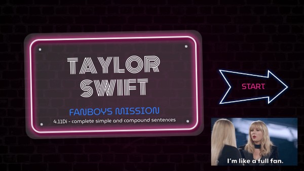 4.11Di Taylor Swift FANBOYS Mission | Genially