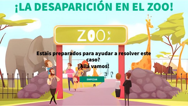 ESCAPE ROOM ZOO | Genially