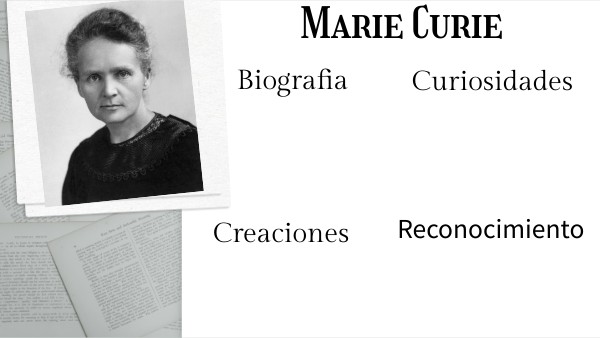 marie curie