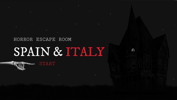 HORROR ESCAPE ROOM_Twinning Italy&Spain | Genially