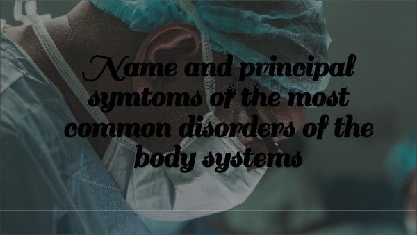 Presentation of the human system | Genially