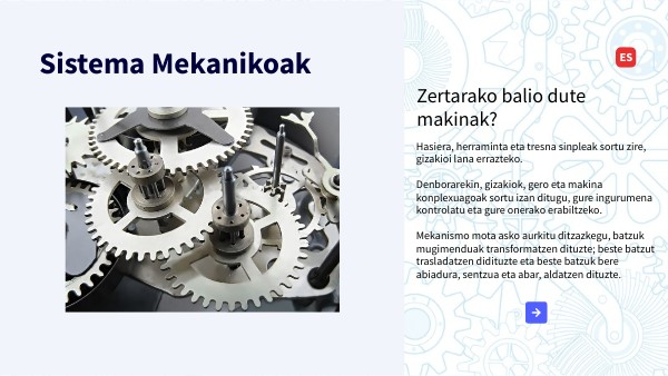Sistema Mekanikoak | Genially