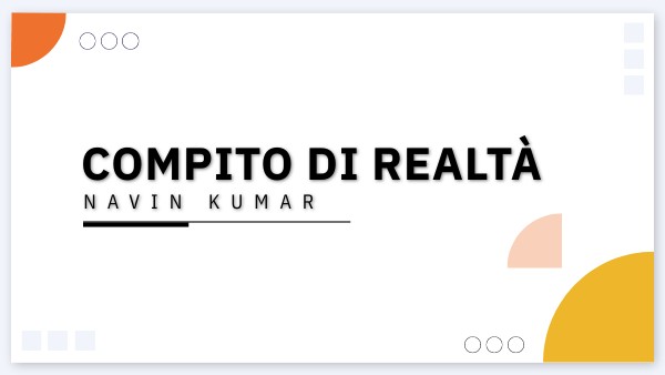 Compito di realtà | Genially