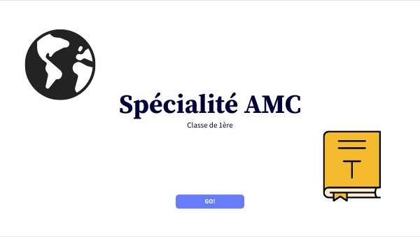 Présentation Spécialité AMC | Genially
