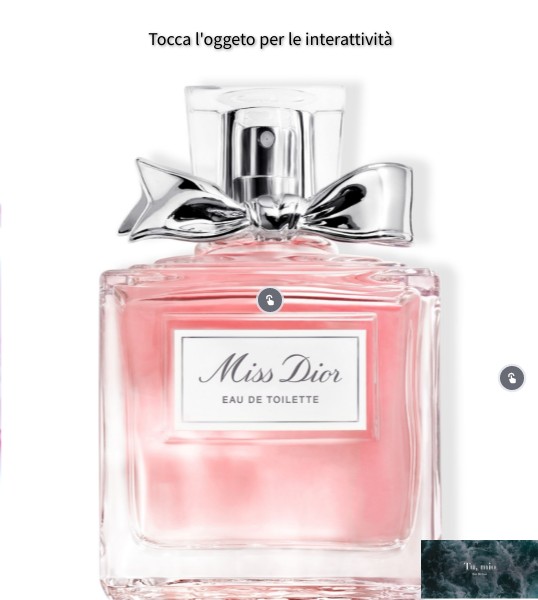 Miss Dior-immagine interattiva | Genially