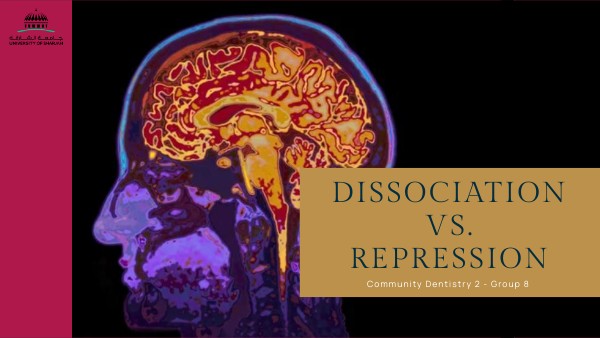 CD - Repression Vs. Dissociation