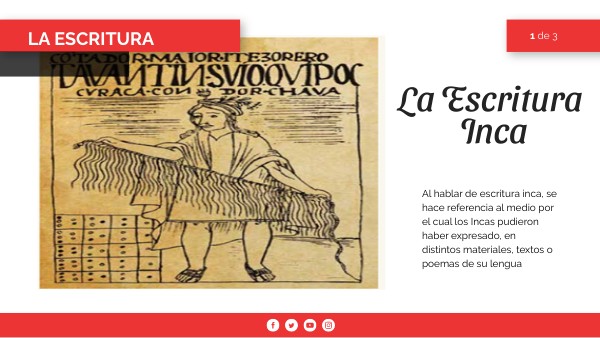 La Escritura Inca | Genially