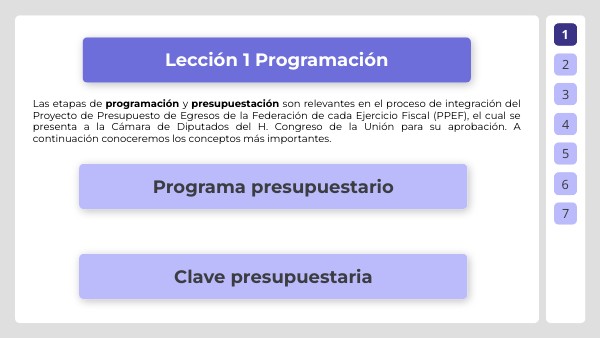 Nano curso de PyP Lección 1 | Genially