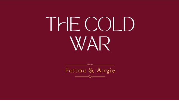 Cold War | Genially