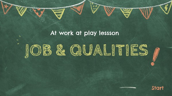 ANIMATED CHALKBOARD LEARNING UNIT | Genially