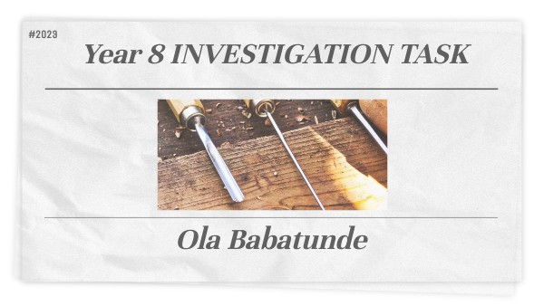 Year 8 INVESTIGATION TASK | Genially