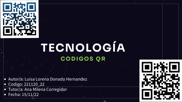 CODIGOS QR | Genially