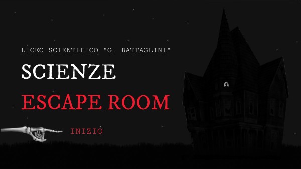 Escape room- scienze | Genially