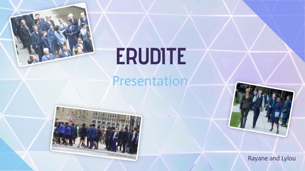 BLUE GEOMETRY PRESENTATION