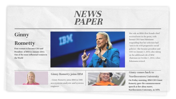 Ginny Rometty | Genially