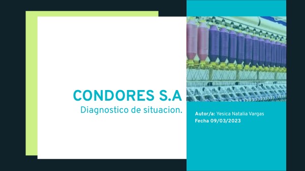 CONDORES S.A | Genially