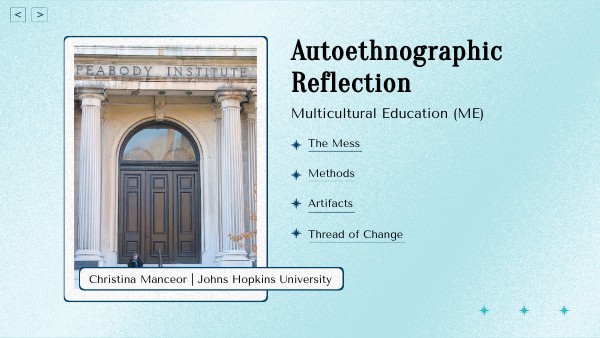 ME Autoethnographic Reflection