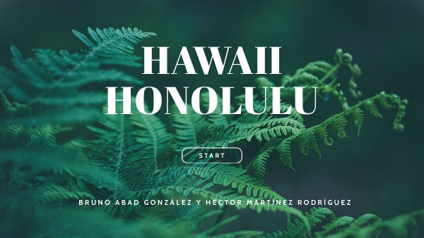 ENGLISH PRESENTATION HAWAII | Genially
