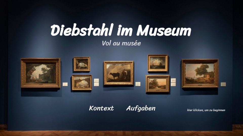 Diebstahl im Museum | Genially