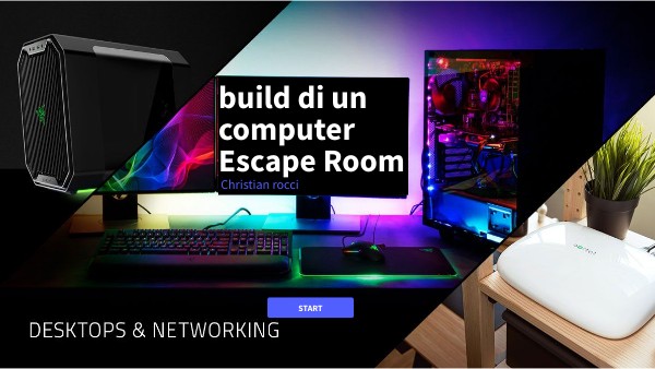 computer escape room | Genially