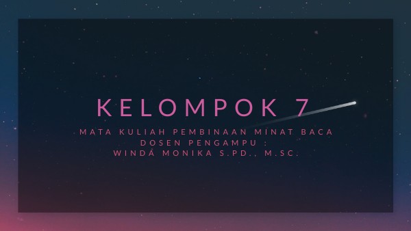 ppt minat baca | Genially