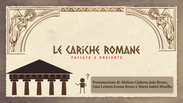Le cariche romane | Genially