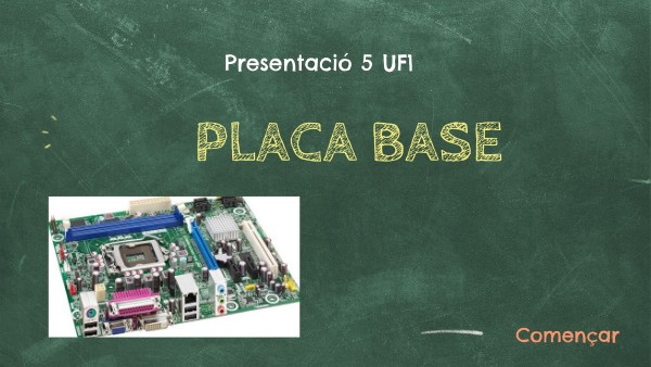 Presentació 5 UF1: Placa base | Genially