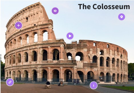 Colosseum Interactive Image