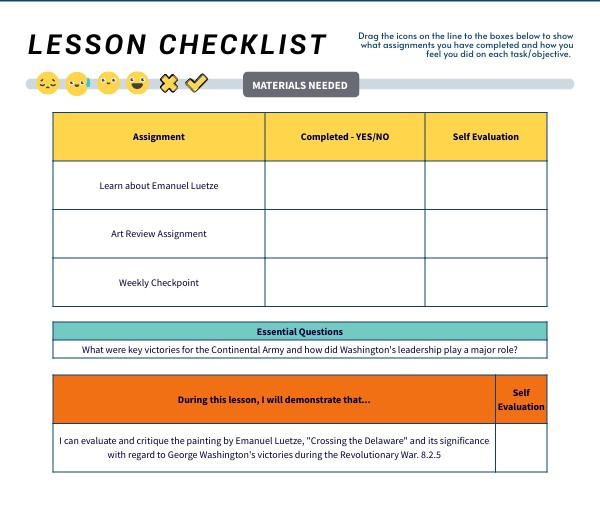 Topic 10GW Lesson 5 Lesson Checklist | Genially