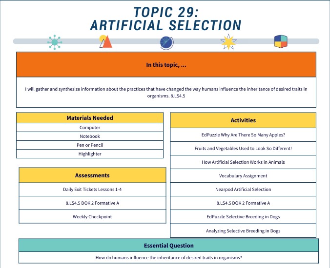 Topic 29 8th S Landing Page