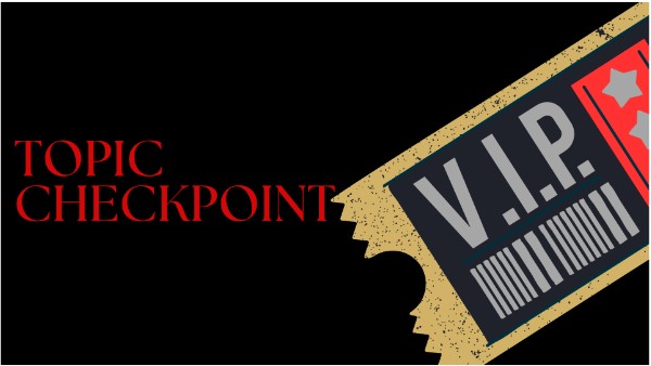 Topic Checkpoint 7th SS
