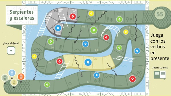 Juega con los verbos en presente | Genially