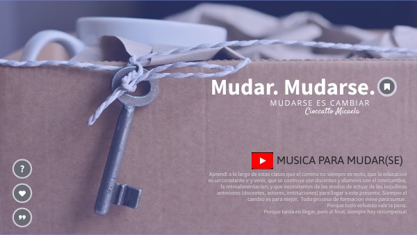 Mudar. Mudarse.