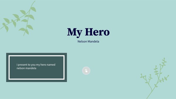 travail hero anglais | Genially