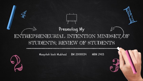 CHALK & BLACKBOARD PRESENTATION | Genially