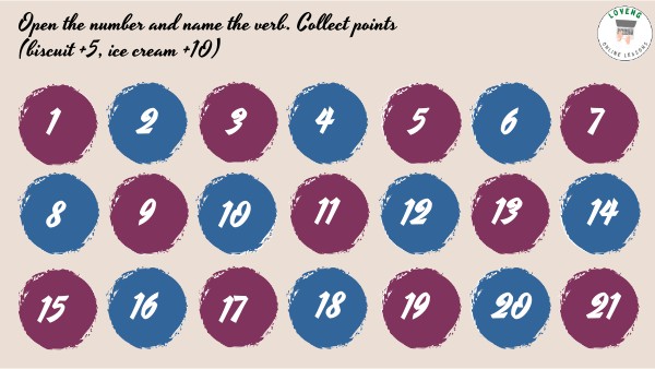 Past Simple (Collect points) | Genially