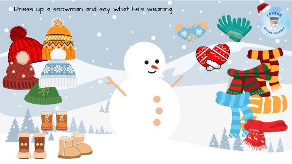 Dress up a snowman