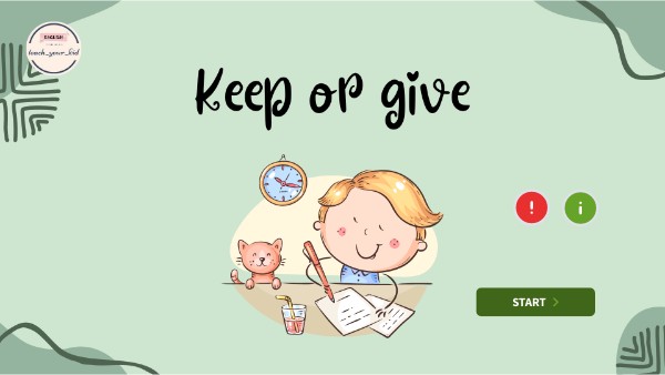 Keep or give (there is/are + prepositions of place) | Genially