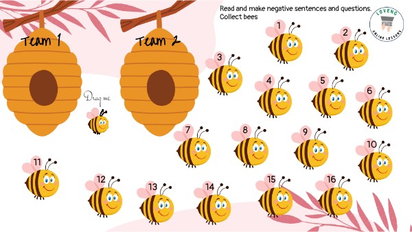 Collect bees | Genially