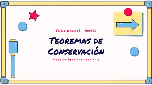 TEOREMAS DE CONSERVACIÓN | Genially