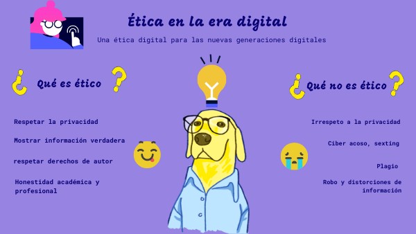 Ética en la era digital | Genially