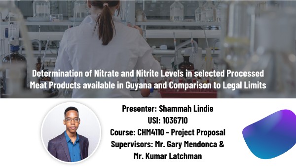 CHM4110 Proposal Presentation, LINDIE, Shammah, USI - 1036710 | Genially